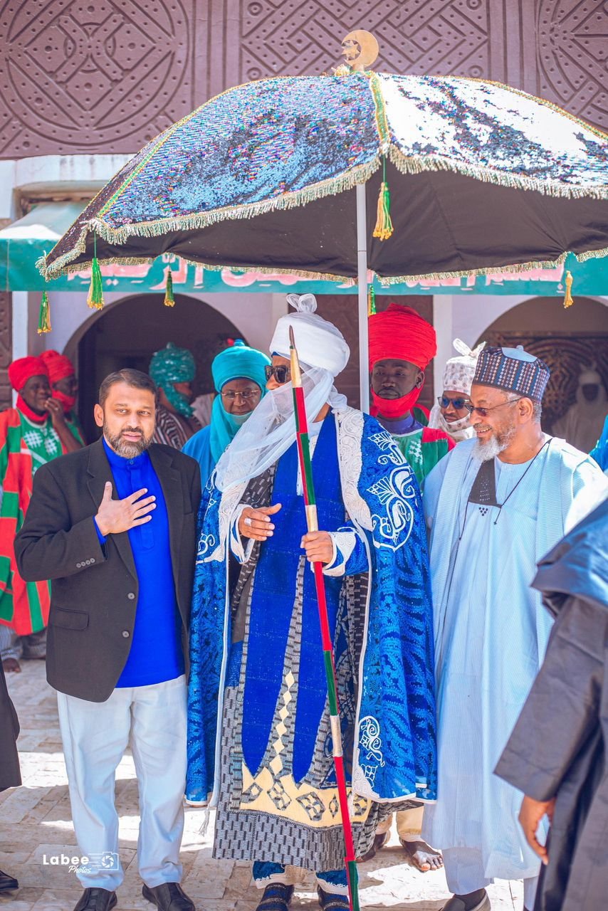 PHOTOS: Yasir Qadhi visits ‘greatly loved’ Emir of Kano